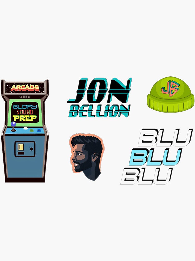 "Jon Bellion Glory Sound Prep Sticker Pack Sticker Set" Sticker for ...