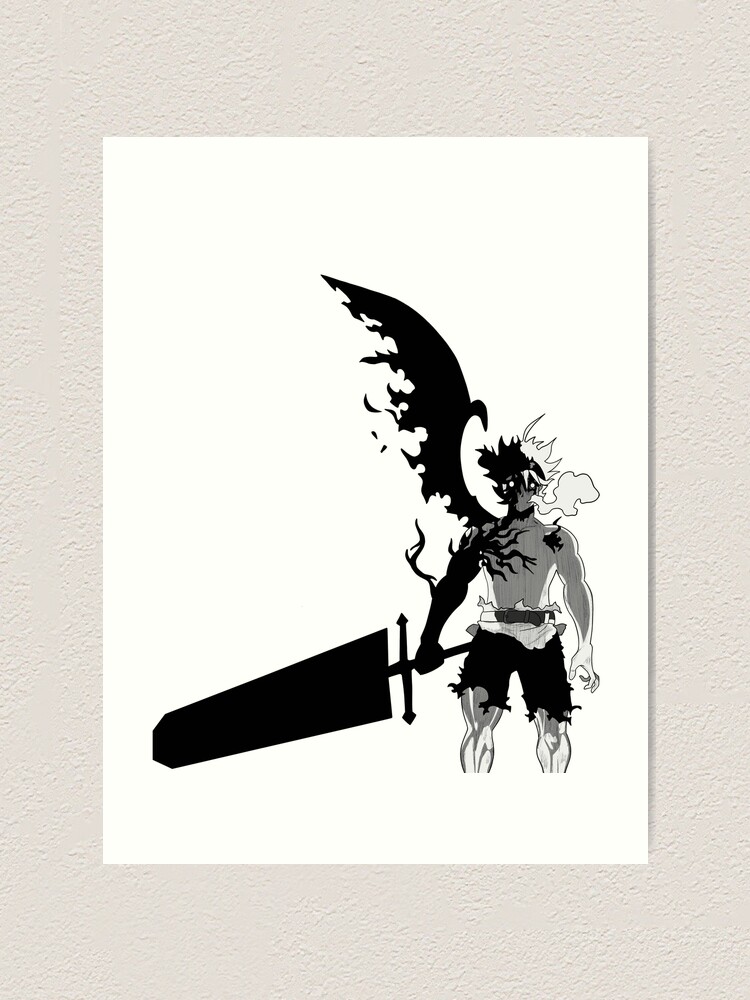 "Asta Demon form" Art Print for Sale by Habibian | Redbubble