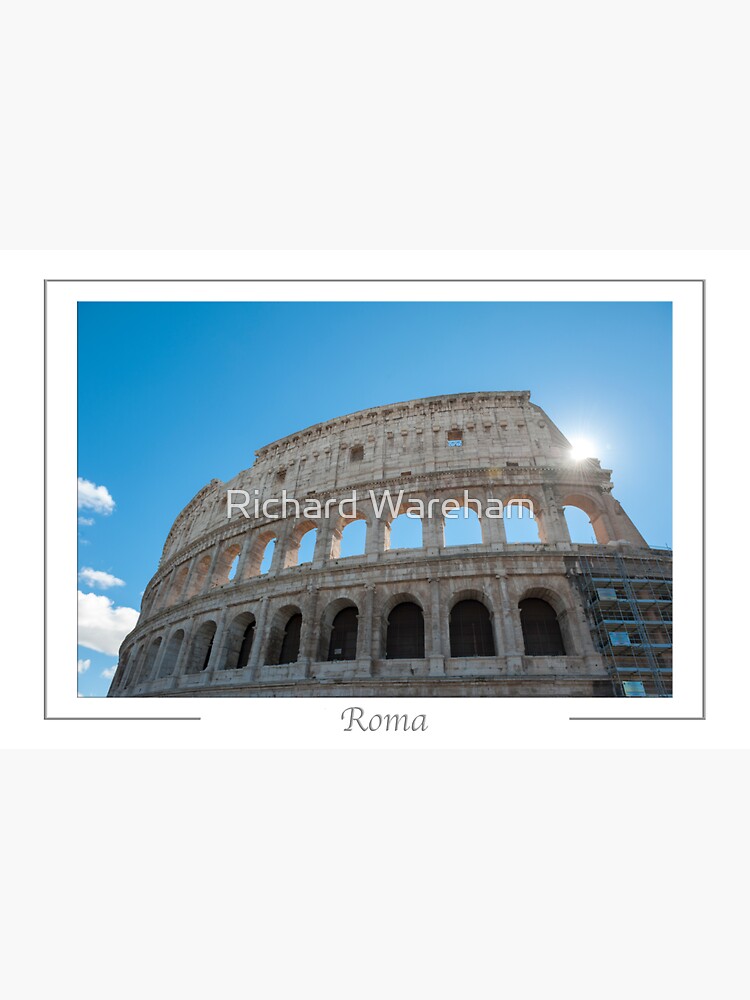 "Rome Italy Colosseum (Colosseo)" Sticker by Richardwareham1 | Redbubble