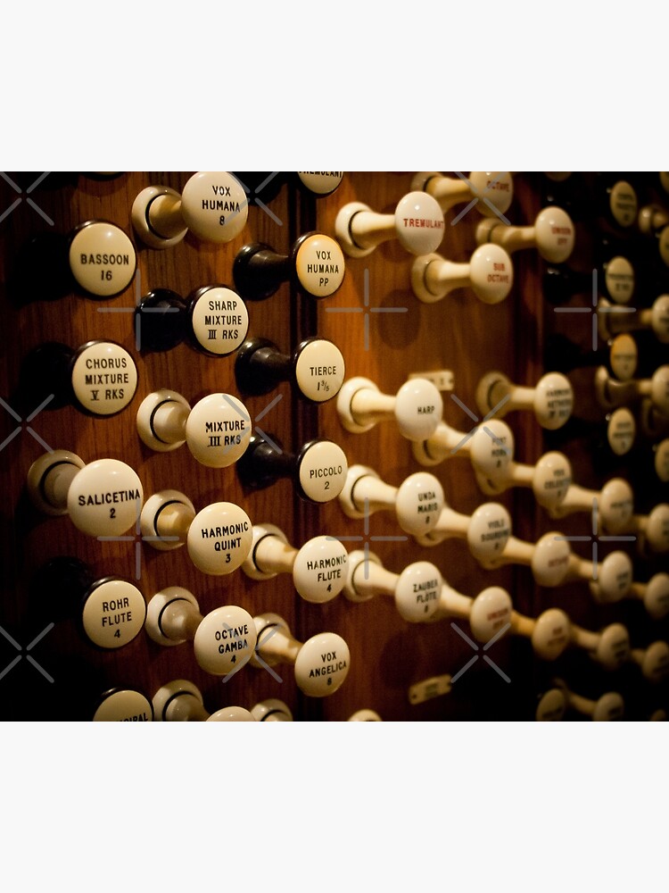 Pipe Organ Stops