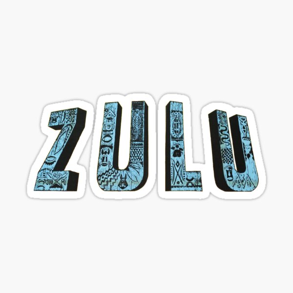 Zulu Stickers | Redbubble