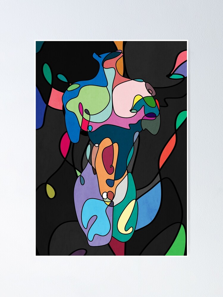 "so many colors" Poster for Sale by motiashkar | Redbubble