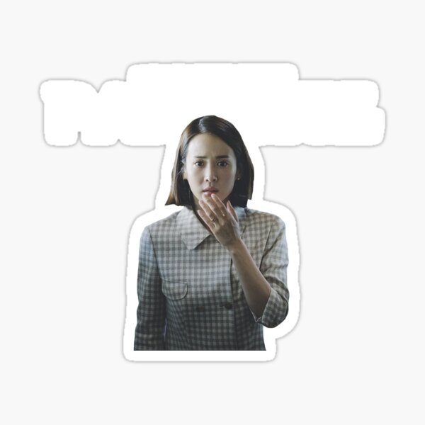 Pegatina «Yeon-kyo - Parásito 2019 (con título)» de Laturel | Redbubble