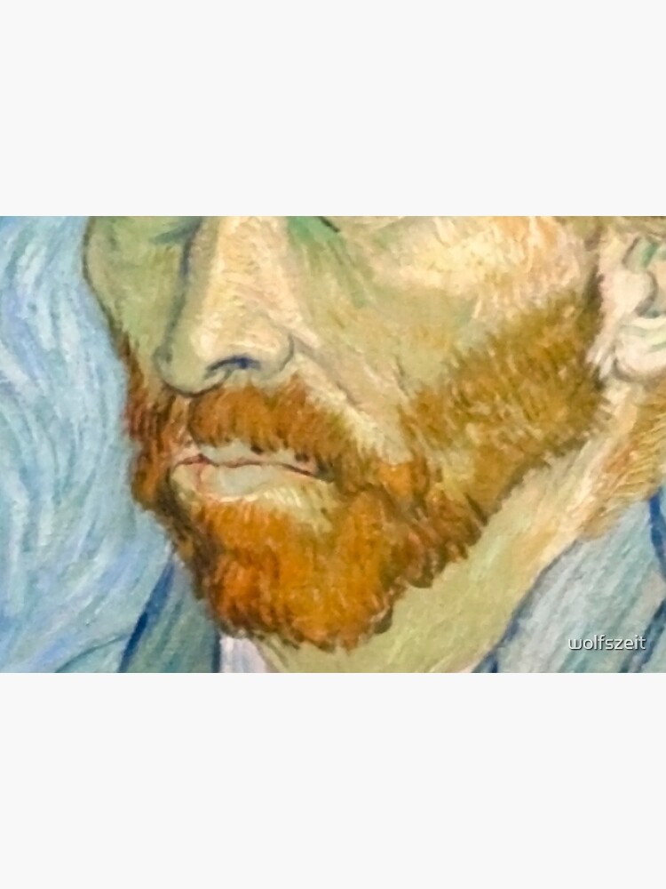 "Van Gogh Self Portrait face mask" Mask for Sale by wolfszeit | Redbubble