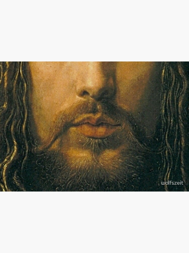 "Albrecht Dürer Self Portrait face mask" Mask for Sale by wolfszeit ...