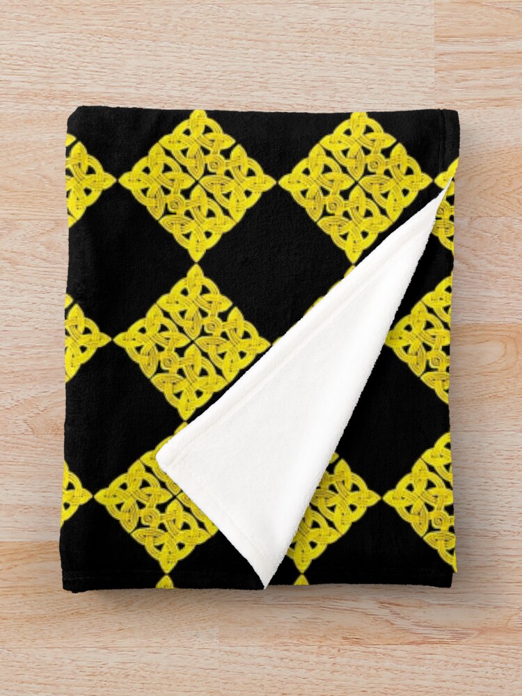 "Croatia Croatian Pleter Pattern Hrvatska " Throw Blanket for Sale by ...