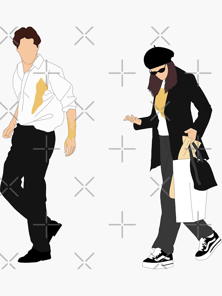 "Notting Hill" Sticker by cine-fille | Redbubble