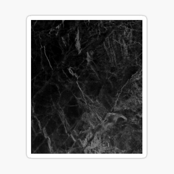 "Black Marble Design" Sticker for Sale by cgroenewald | Redbubble