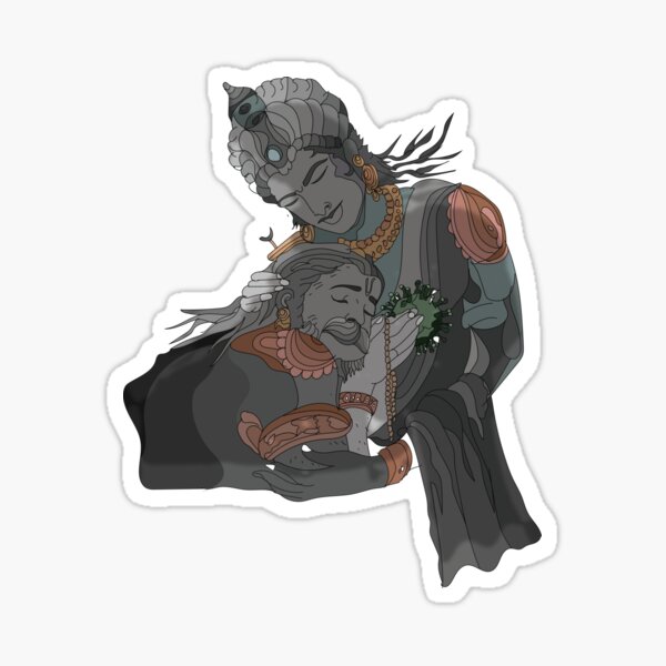 "LORD RAM" Sticker by Rococodesigns | Redbubble