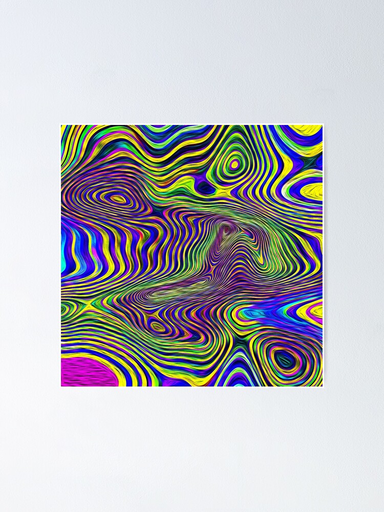 "Ripple rainbow" Poster by suryanata | Redbubble