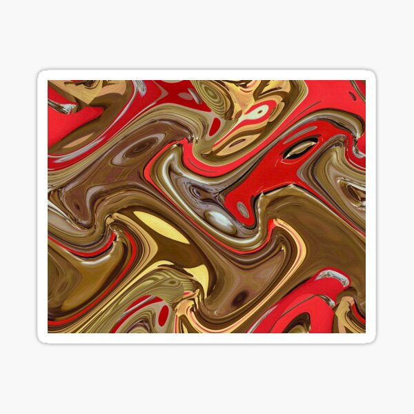 "Chocolate peanut butter fudge" Sticker by suryanata | Redbubble