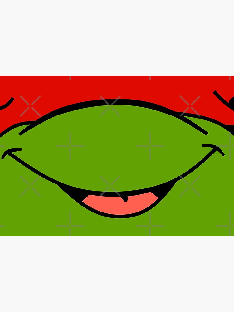 "TMNT Raphael Face Mask" Mask for Sale by NerdTimeLucky | Redbubble