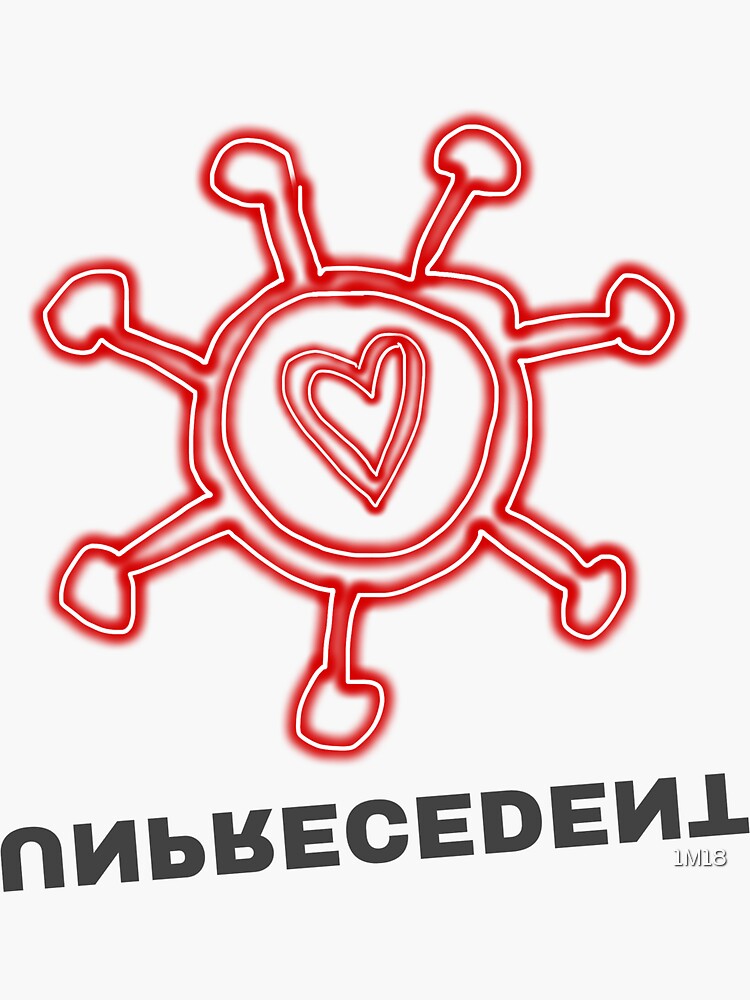 "Unprecedent" Sticker by 1M18 | Redbubble