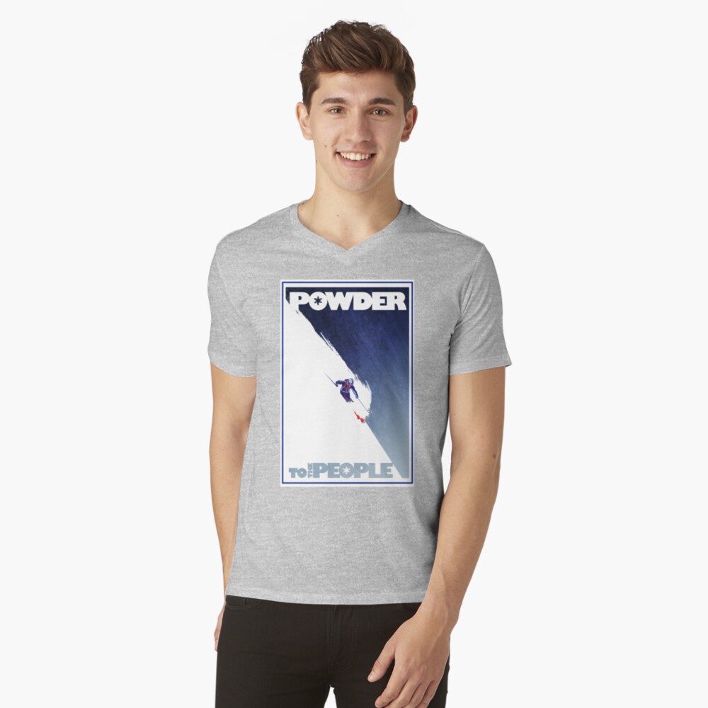 "Powder to the People" Sticker for Sale by SFDesignstudio | Redbubble