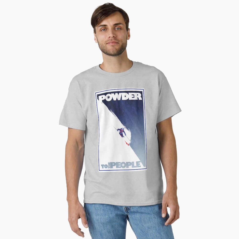 "Powder to the People" Sticker for Sale by SFDesignstudio | Redbubble