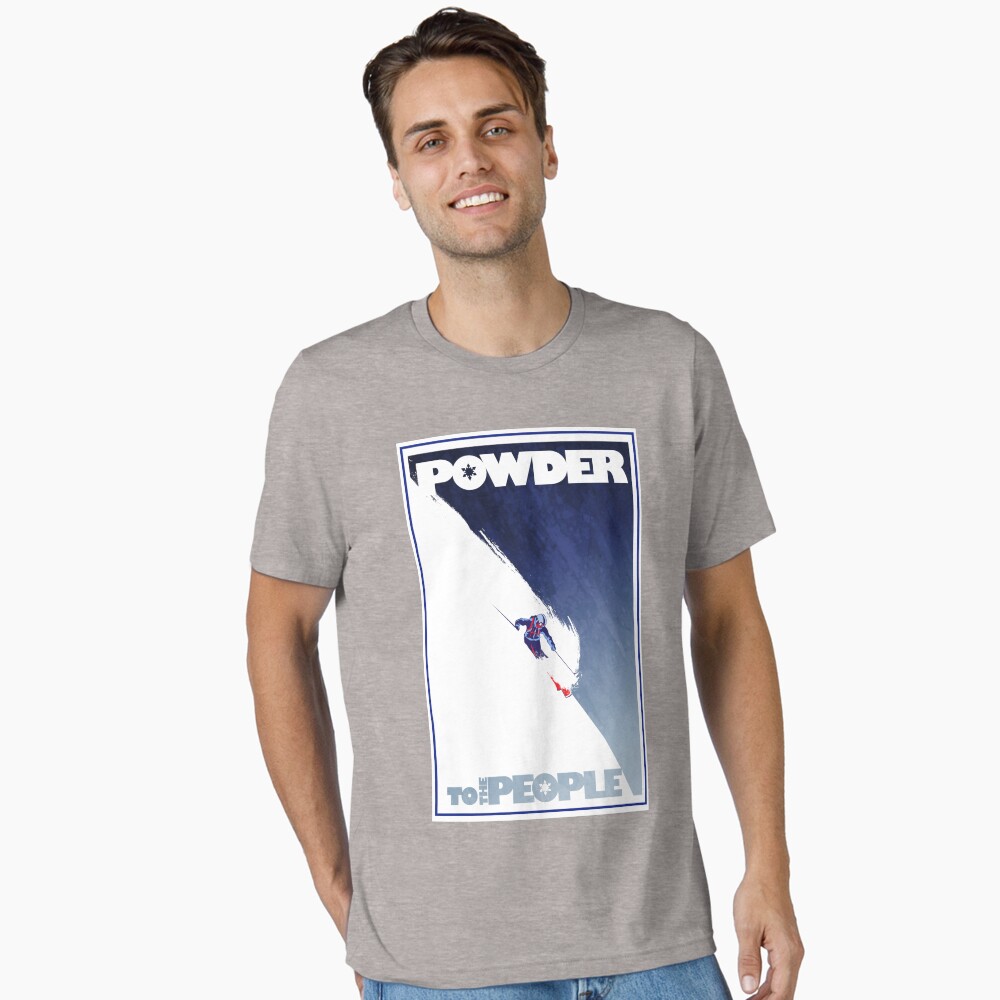 "Powder to the People" Sticker for Sale by SFDesignstudio | Redbubble