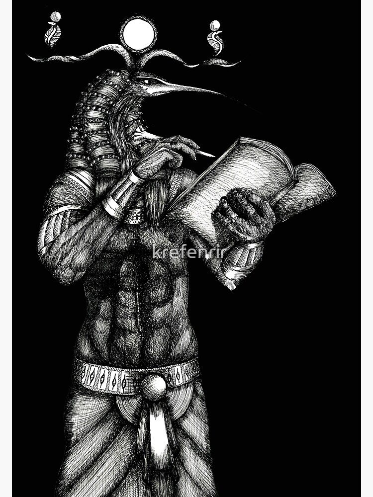 "Thoth" Art Print by krefenrir | Redbubble