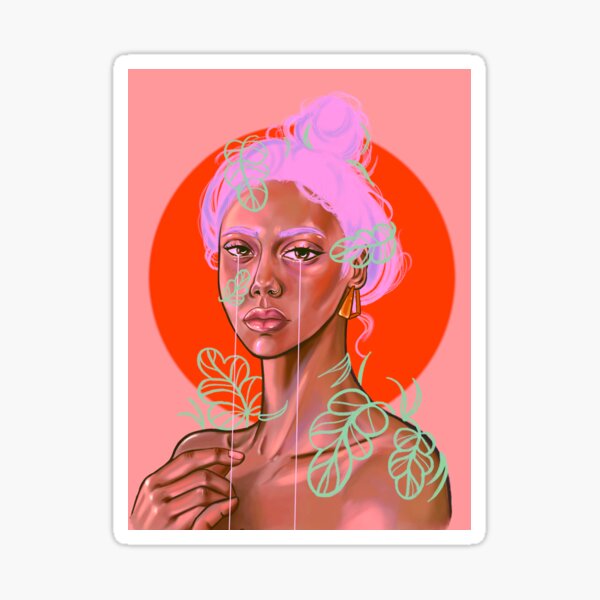 "Serenity " Sticker by Windsey | Redbubble