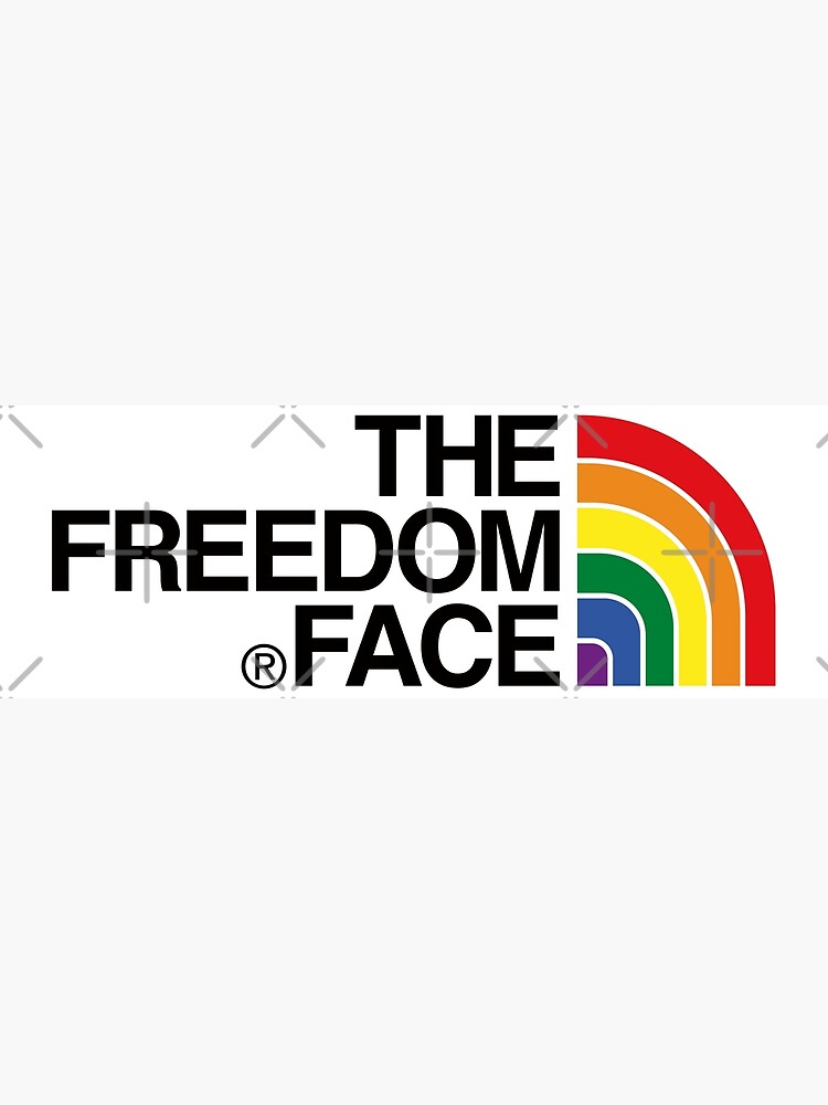 "THE FREEDOM FACE" Poster for Sale by ArcigayGenova | Redbubble
