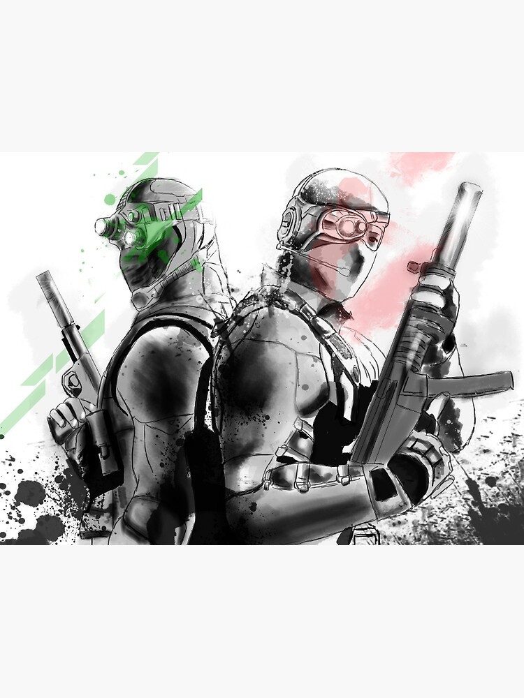 "Splinter Cell fan art" Art Print by Hushy | Redbubble