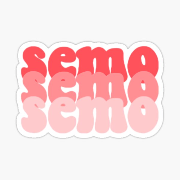 Semo Stickers | Redbubble