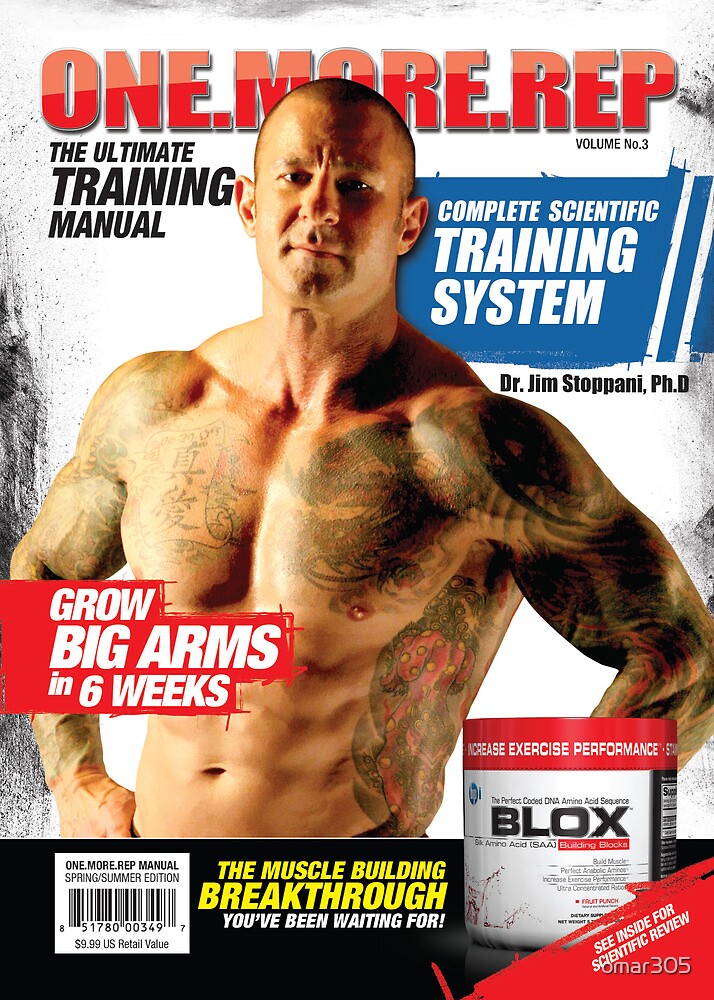"ONE MORE REP Handbook Vol3" by omar305 | Redbubble