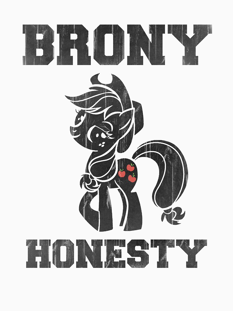 "BRONY Applejack" T-shirt for Sale by jinsume | Redbubble | my little ...