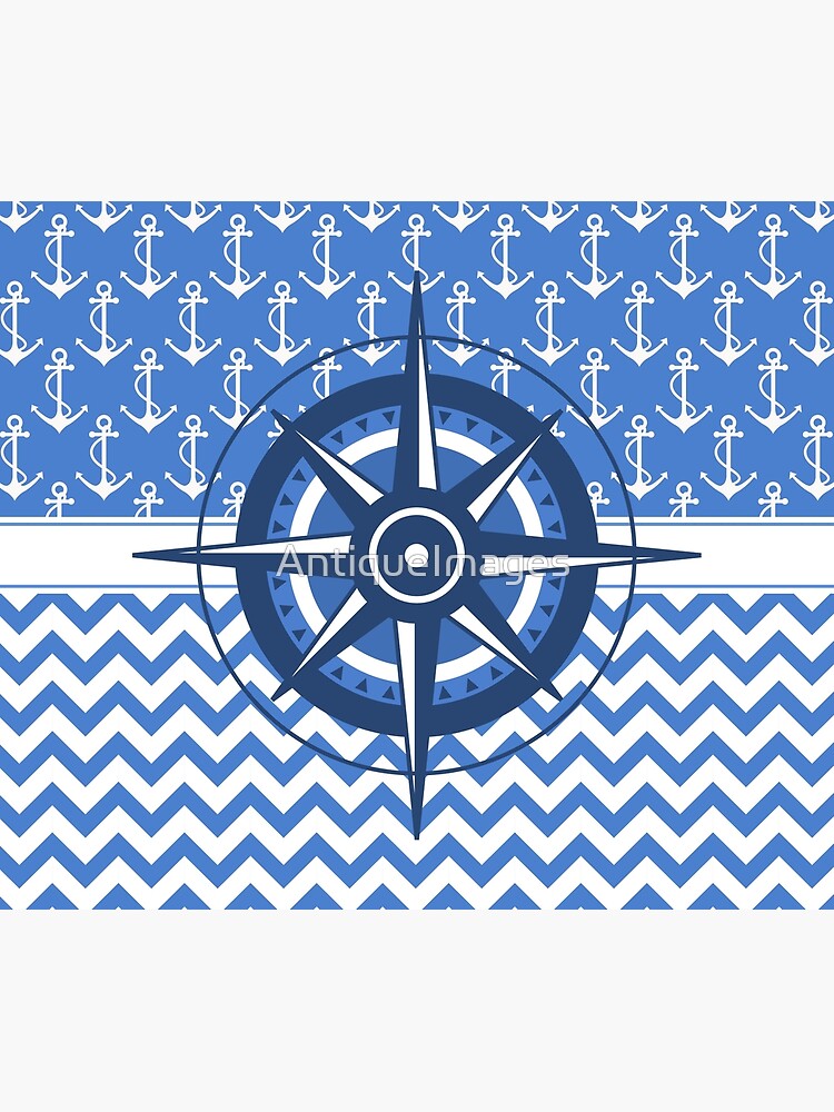 "Captain's Compass" Poster for Sale by AntiqueImages | Redbubble