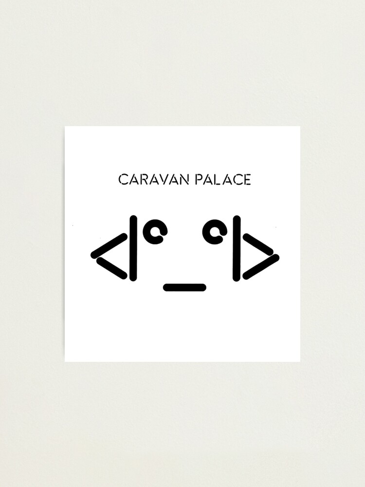 "caravan palace (logo)" Photographic Print for Sale by arrogantdesign ...