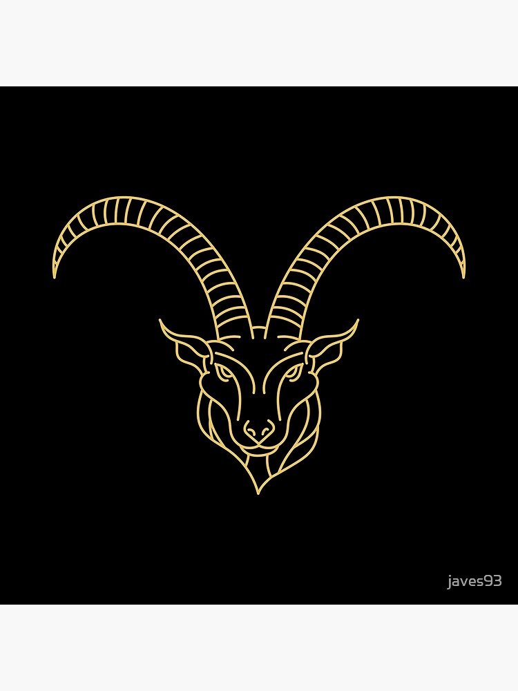 Capricorn Symbol Drawing