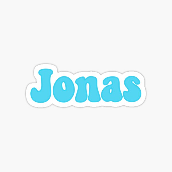 "Jonas" Sticker by Jonas-Friends | Redbubble