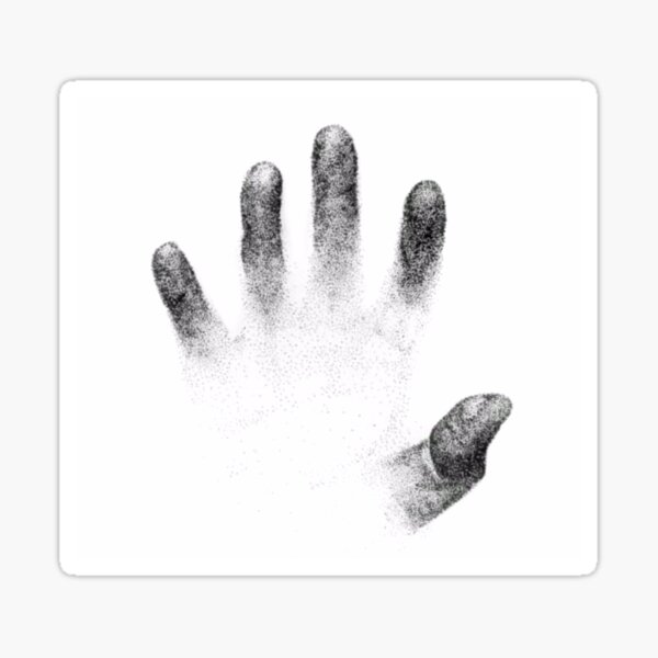 "Touch me " Sticker for Sale by Evanlaza | Redbubble