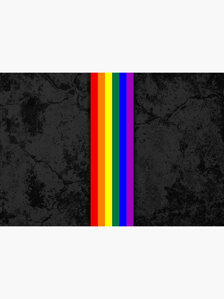 "Distressed LGBTQ Pride Flag Stripe" Mask for Sale by valador | Redbubble