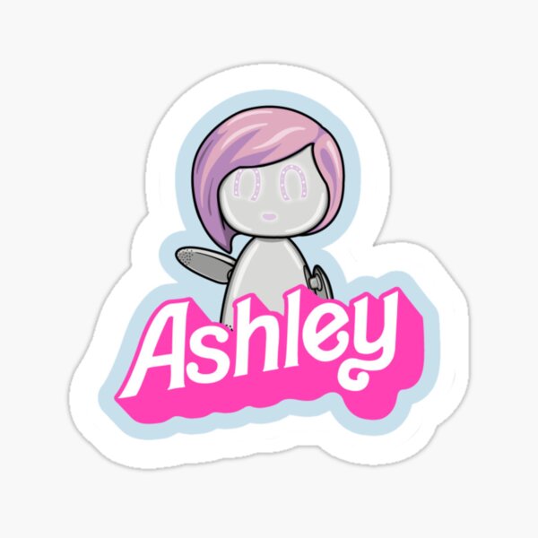"Ashley" Sticker for Sale by 1enitak | Redbubble