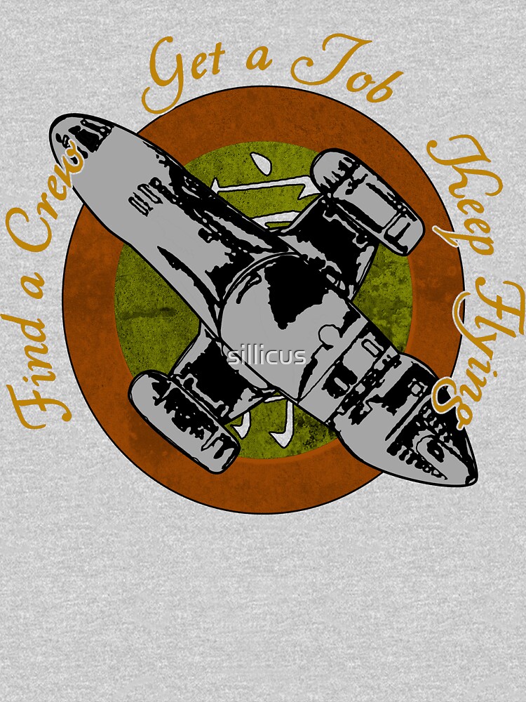 "Keep Flying" T-shirt for Sale by sillicus | Redbubble | firefly t ...