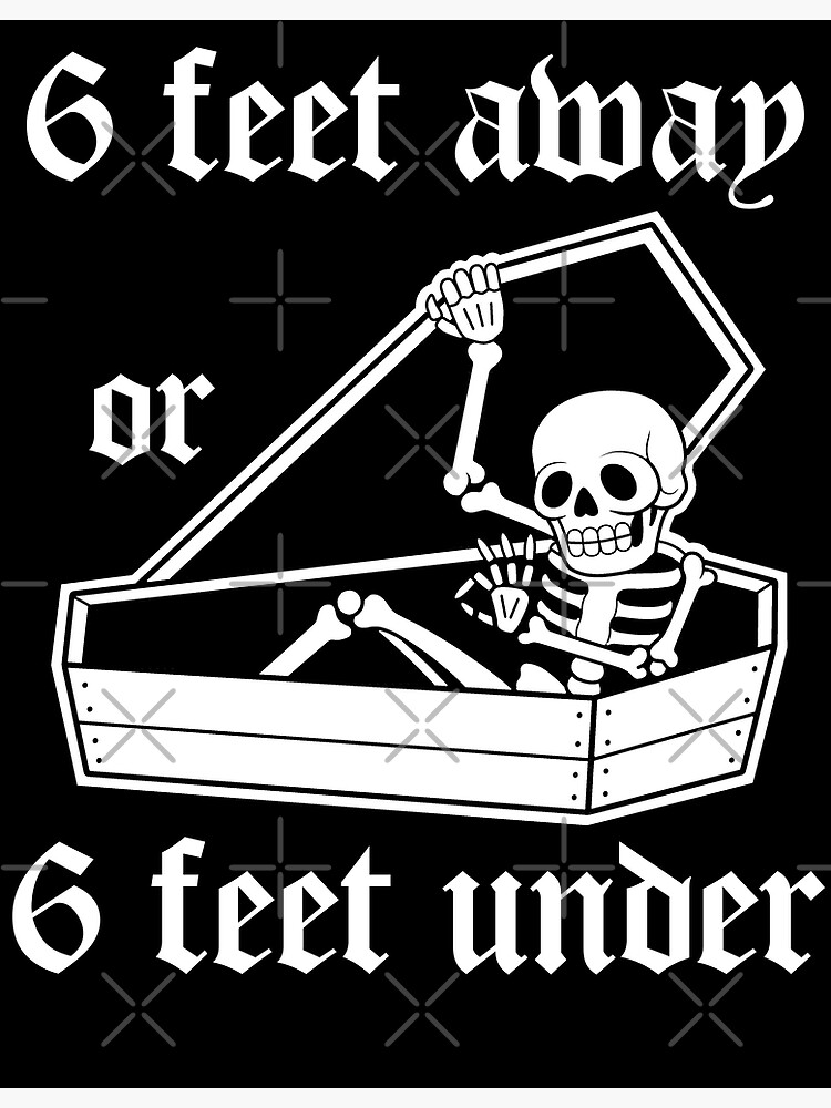 "Social distancing | Traditional Tattoo design" Poster for Sale by ...