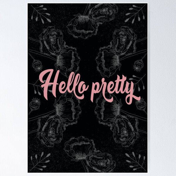 Hello Pretty Lady Cartoon