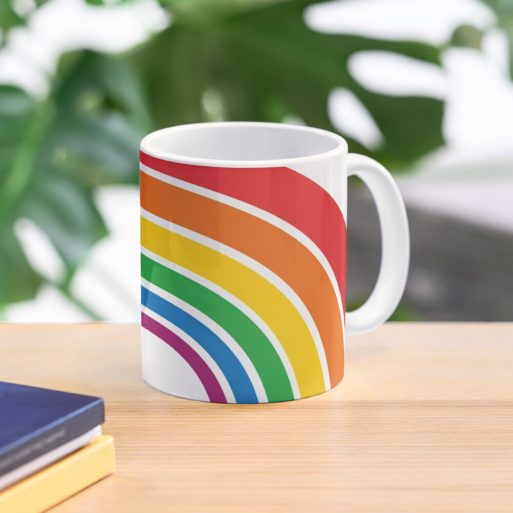 "Rainbow" Coffee Mug for Sale by helengarvey | Redbubble