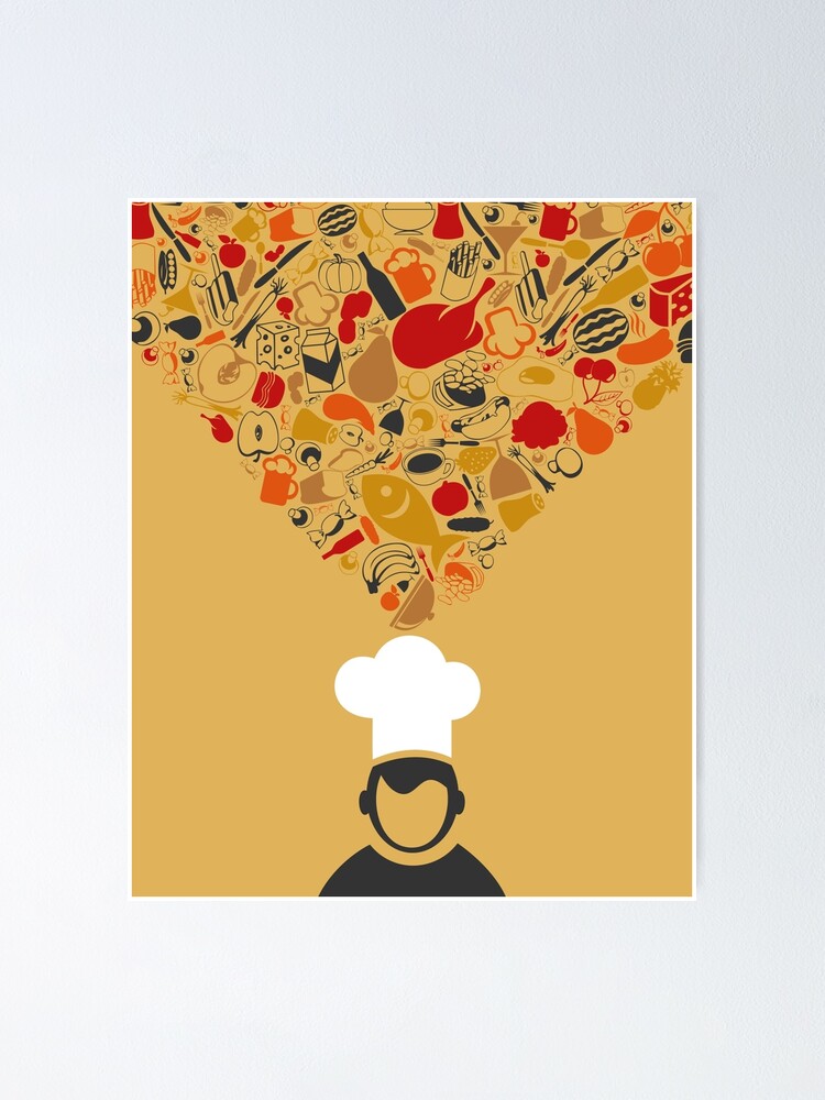 "Cook" Poster by Aleksander1 | Redbubble
