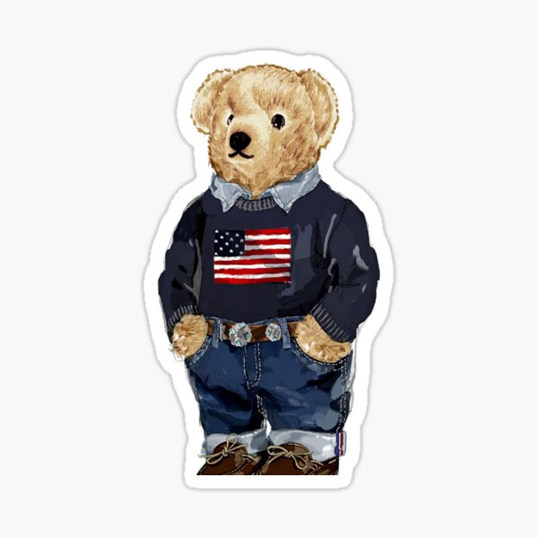 Polo Bear Stickers | Redbubble