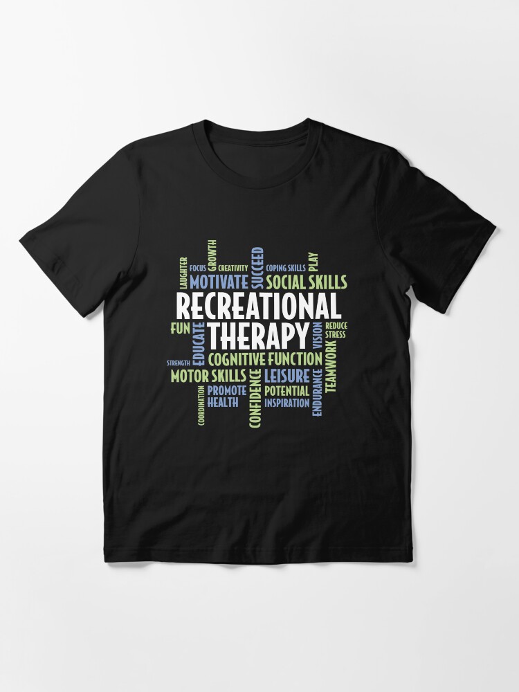 "Therapeutic Recreational Therapist Gifts For RT Month" T-shirt for ...