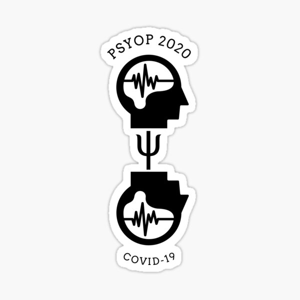 "PSYOP 2020" Sticker by rebeltees2020 | Redbubble