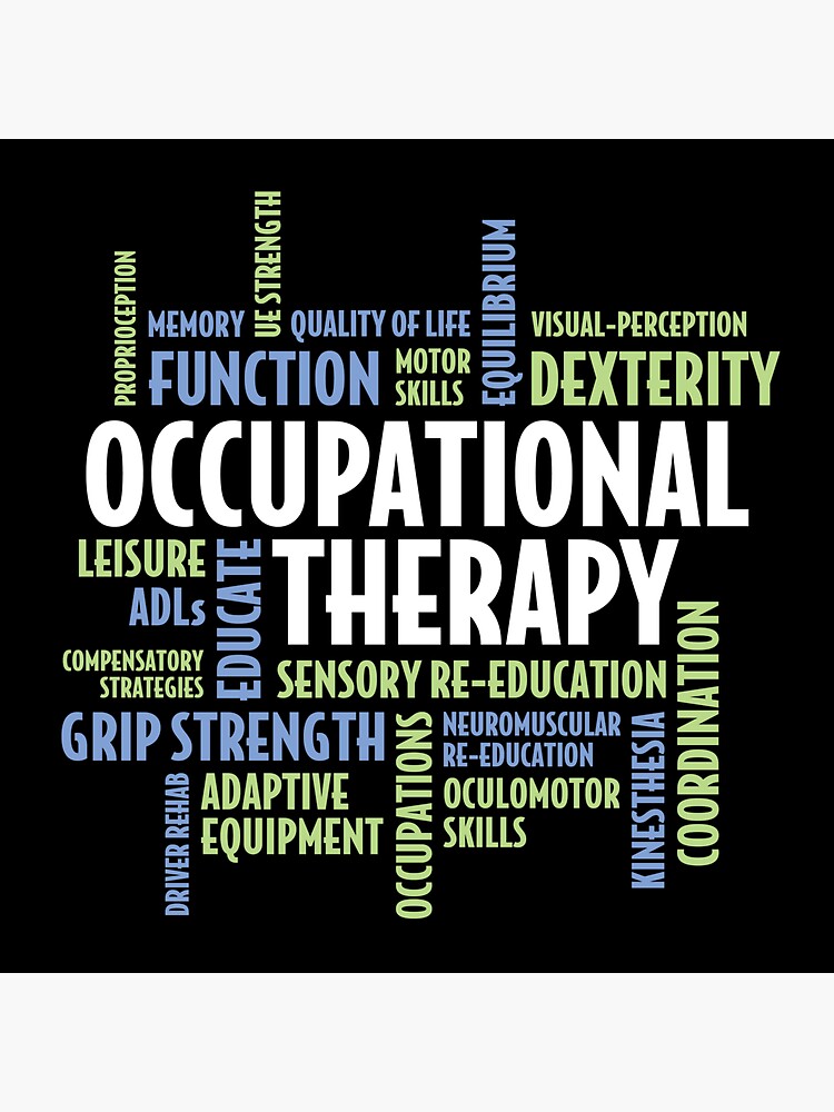 "Occupational Therapy Gifts For OT Month" Sticker for Sale by ...