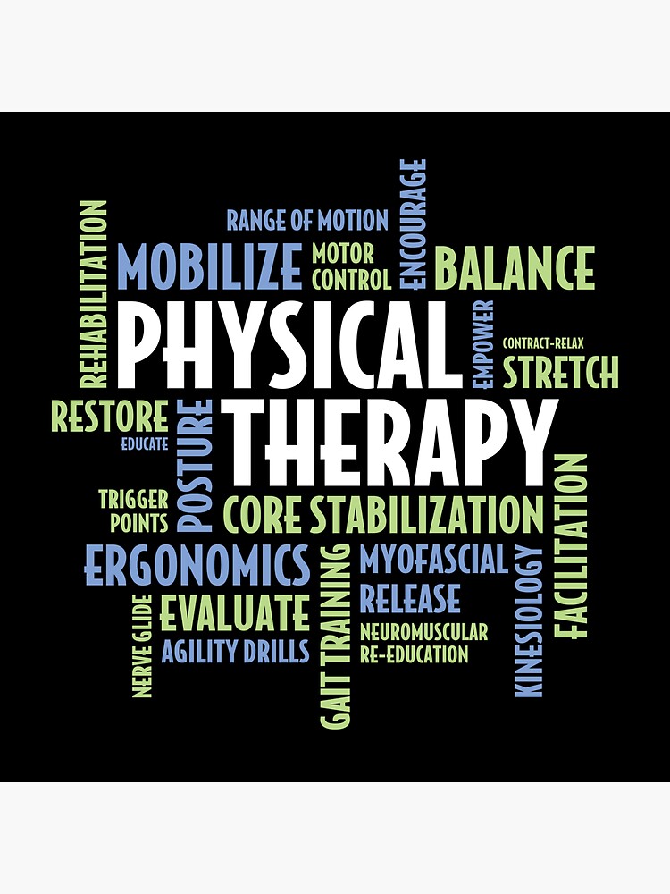 "Physical Therapy Gifts For PT Month" Sticker for Sale by AAGraphics ...