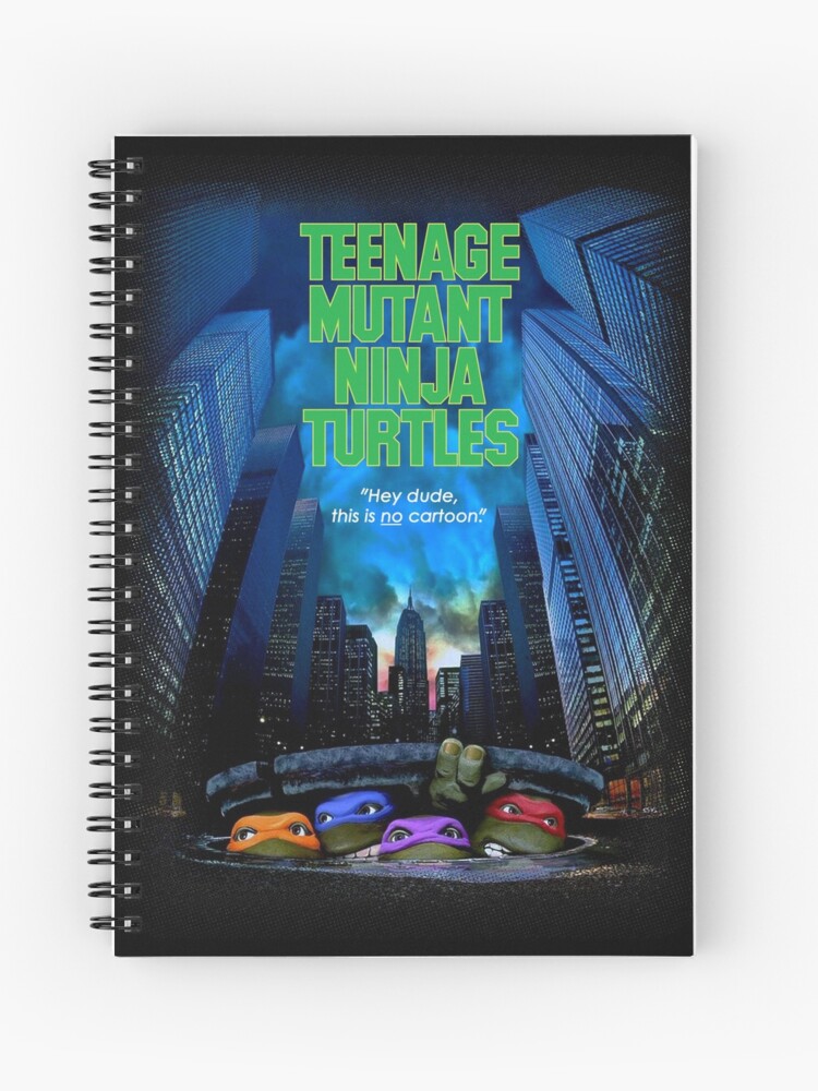 "Teenage Mutant Ninja Turtles" Spiral Notebook for Sale by DCdesign ...