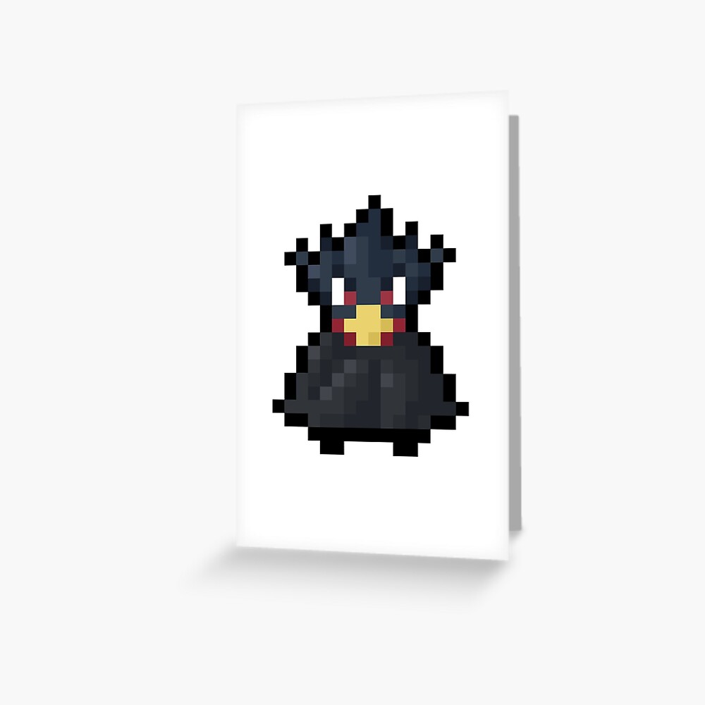 Tarjetas de felicitación «Tokoyami Pixel Sprite» de Toffeecoco1 | Redbubble