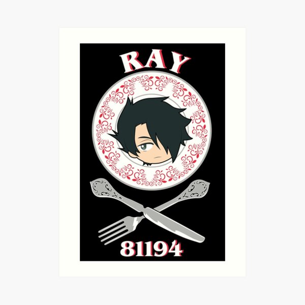 "THE PROMISED NEVERLAND: RAY CHIBI" Art Print by FunGangStore | Redbubble