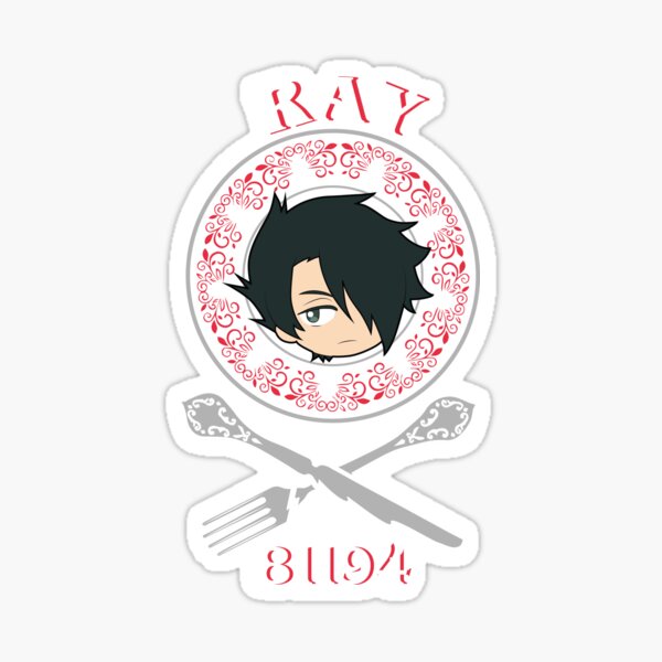 "THE PROMISED NEVERLAND: RAY CHIBI" Sticker for Sale by FunGangStore ...