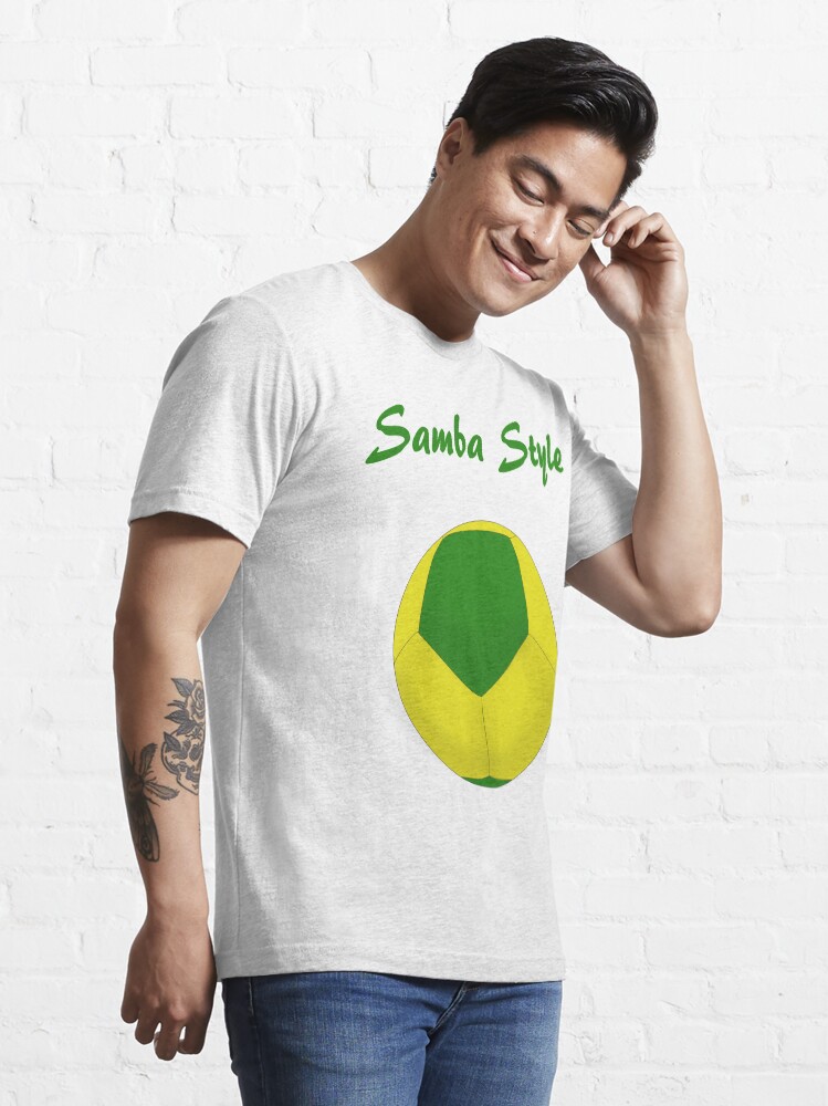 "Samba Style Football Soccer" T-shirt for Sale by Blood-Red-Merch ...