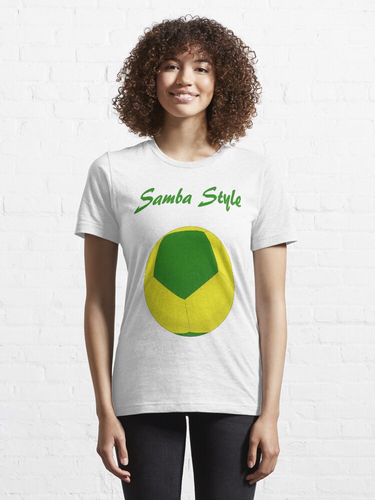 "Samba Style Football Soccer" T-shirt for Sale by Blood-Red-Merch ...